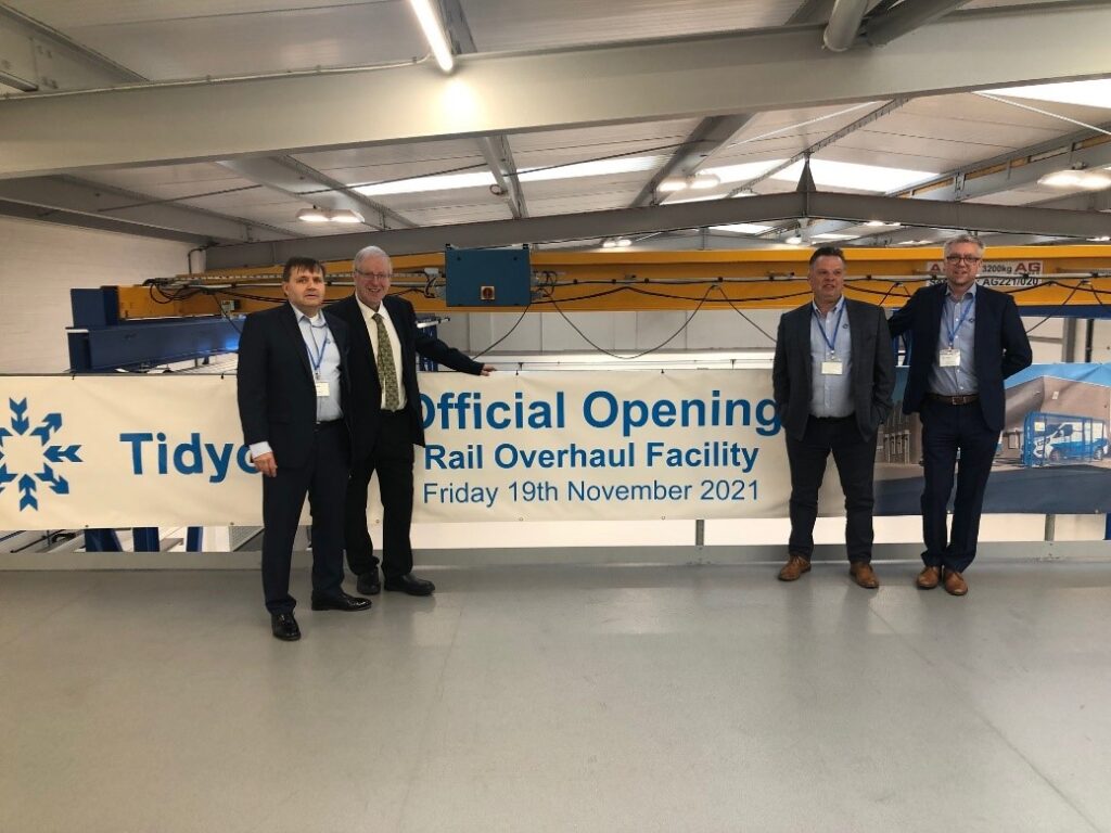 Tidyco’s Rail Overhaul Facility officially opened by Lord Patrick ...