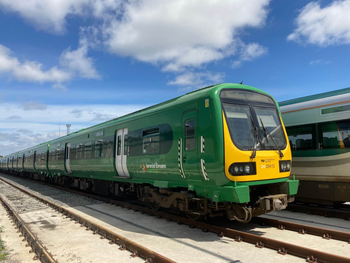 Aura Brand Solutions complete overseas Irish Rail livery project - Rail ...